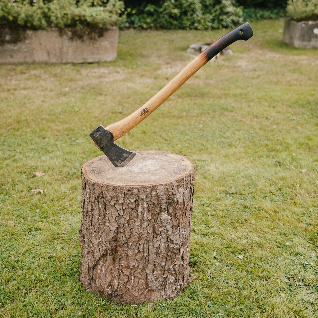 Natural Log Chopping/Splitting Block – Sevenoaks Firewood Ltd