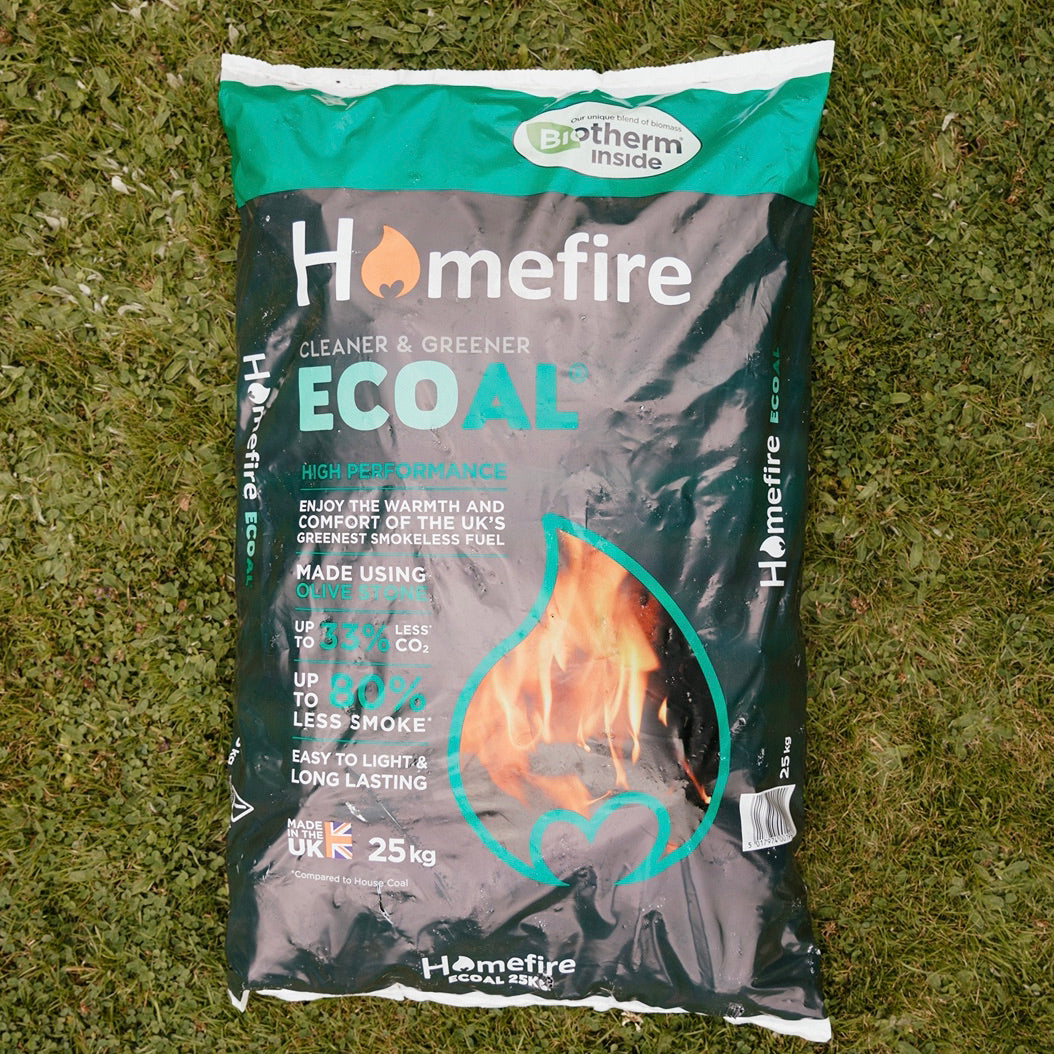 Ecoal Smokeless Coal 25kg – Sevenoaks Firewood Ltd